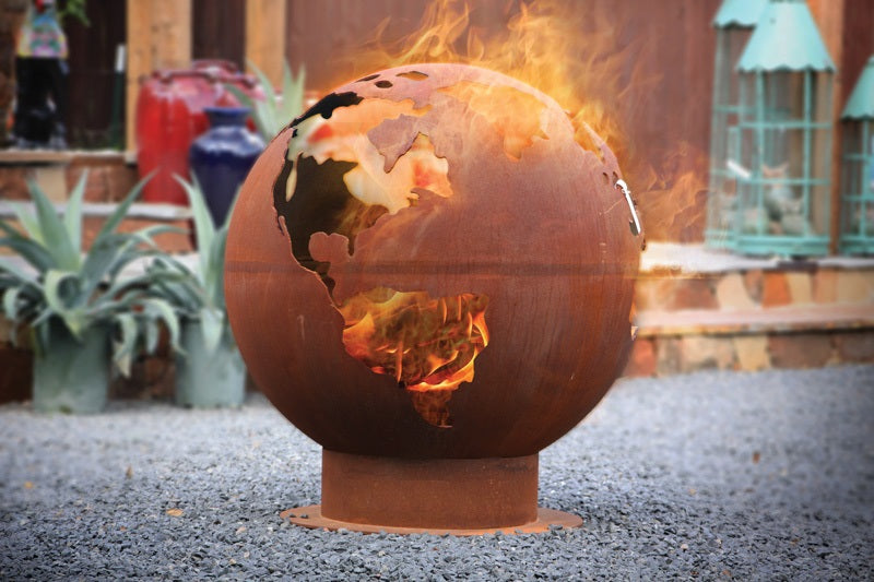 Globe Fire Pit – HeatMeUp